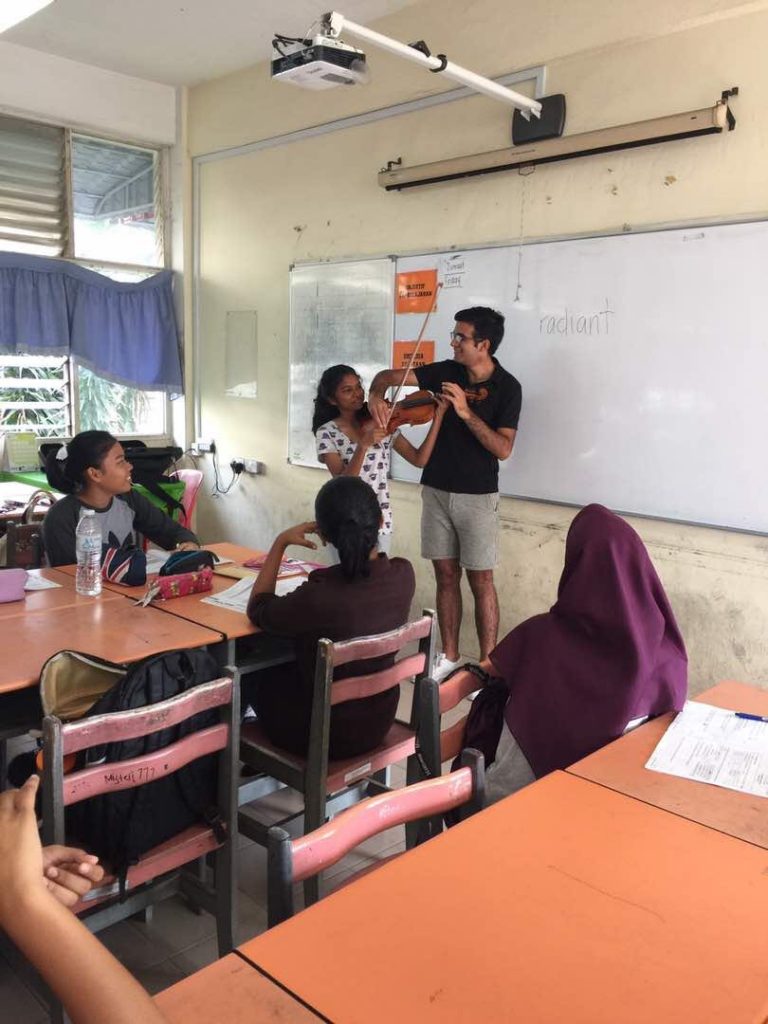 Two Visits to Assunta Secondary School - Harinder Veriah Trust